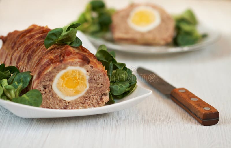 Romanian Easter Food - Drob Stock Photo - Image of easter, shallot ...