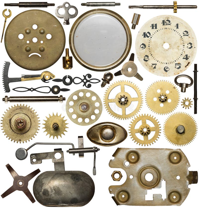 Piezas del reloj foto de archivo. Imagen de piezas, diente - 45138708