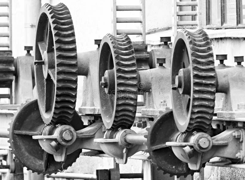 Engrenagens E Engrenagem De Sem-fim Foto de Stock - Imagem de ...