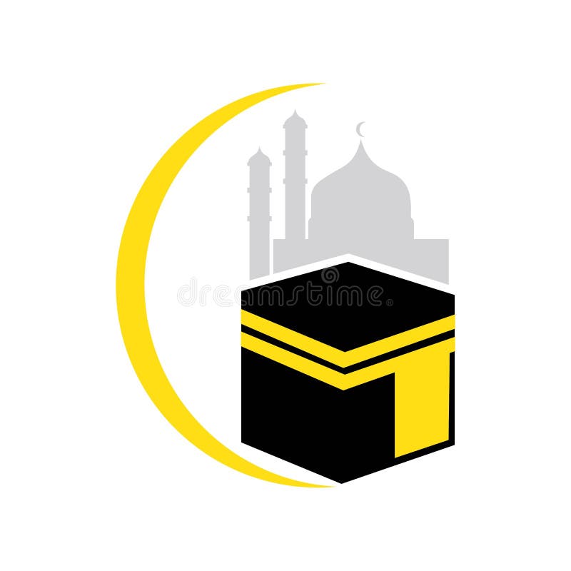Mecca logo vector stock vector. Illustration of saudi - 173998228