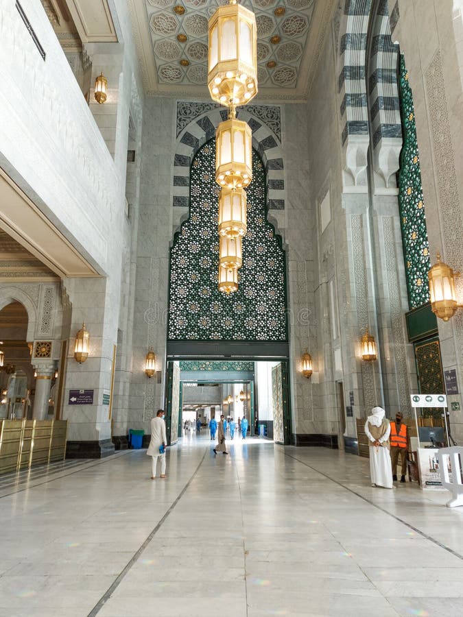 Mecca , Saudi Arabia- Makkah - Al Haram Mosque from Inside Editorial ...