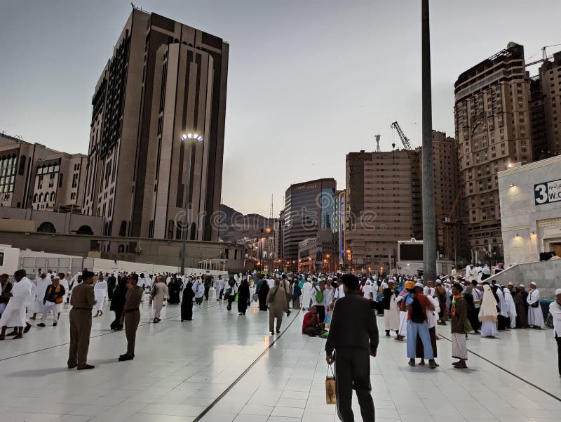 Skyline of MECCA SAUDI ARABIA,April-2018, Royal Clock Tower in Makkah ...
