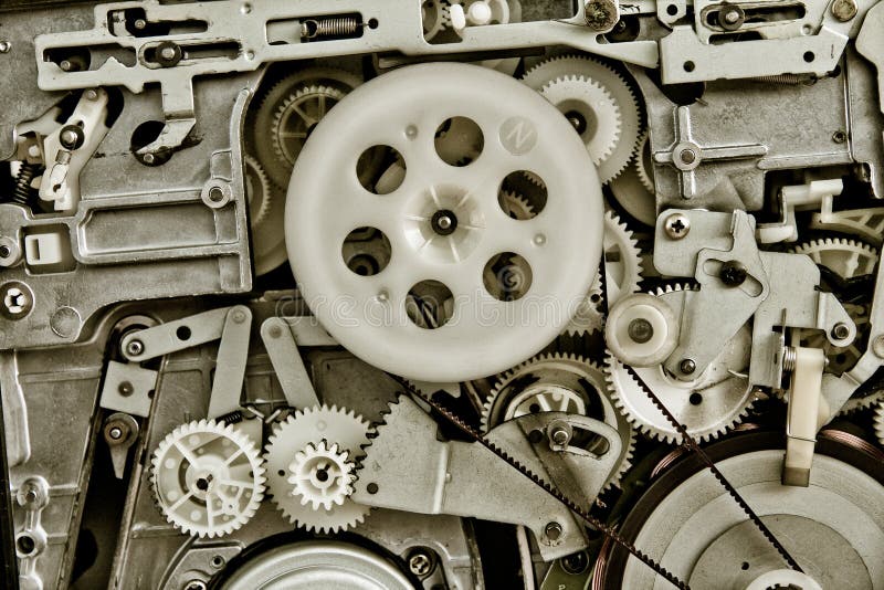 Meccanismo fotografia stock. Immagine di parte, industria - 28351548