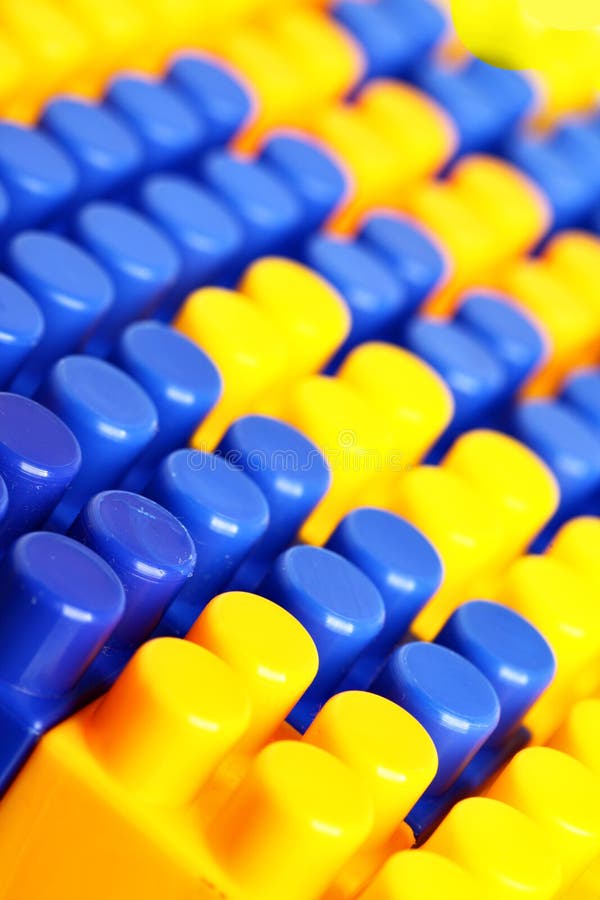 Colorful blocks of meccano stock photo. Image of close - 17074376