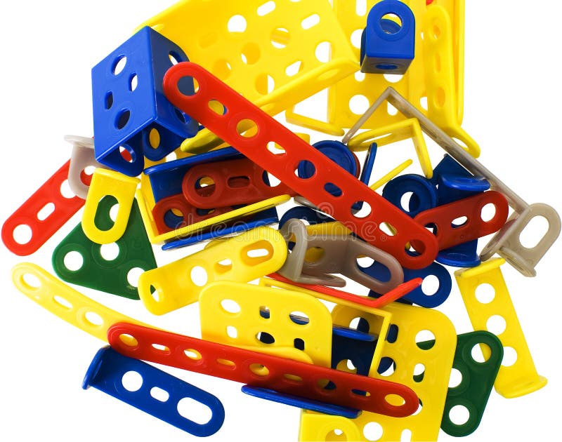 Bloques Del Juguete De Meccano Foto de archivo - Imagen de grupo ...