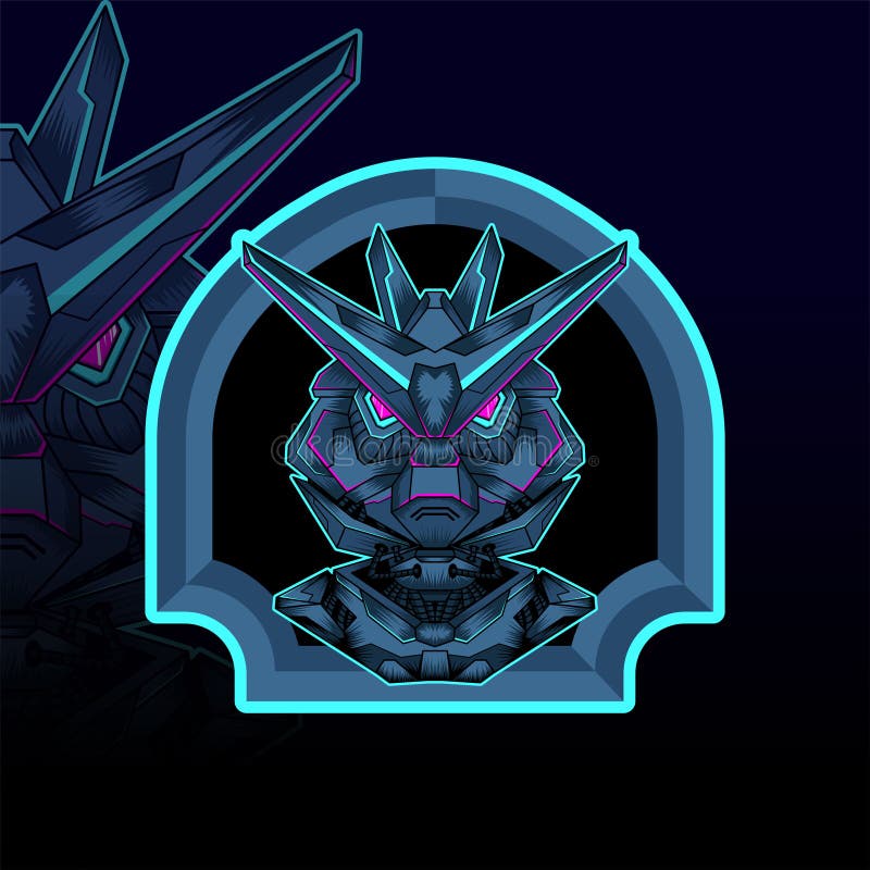 Mecha Esport Vector Graphic Design Illustration Stock Vector ...