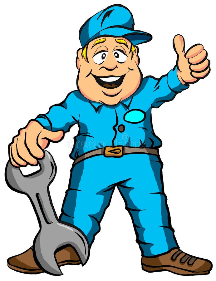 Cartoon Motor Mechanic Stock Illustrations – 4,750 Cartoon Motor ...
