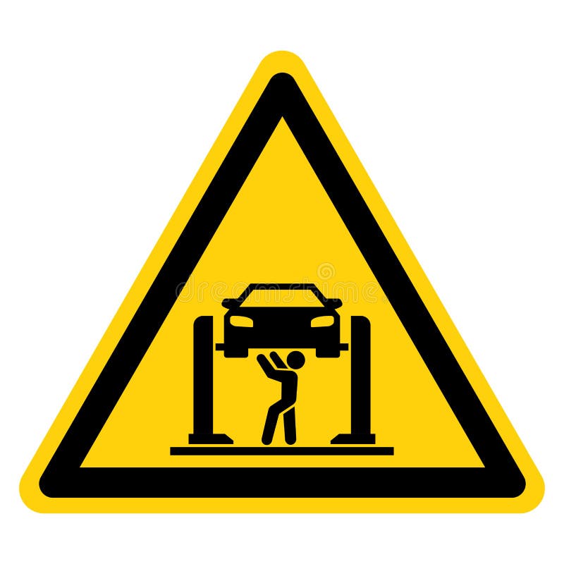 Mechanic Area Symbol Sign ,Vector Illustration, Isolate on White ...