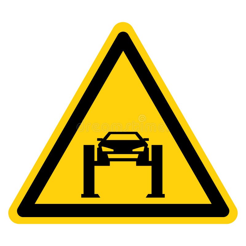 Mechanic Area Symbol Sign, Vector Illustration, Isolate on White ...