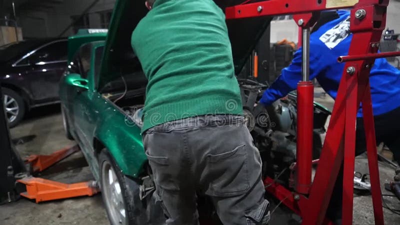 A Mechanic Builds and Installs a Cold Air Intake System on a Drift Car ...