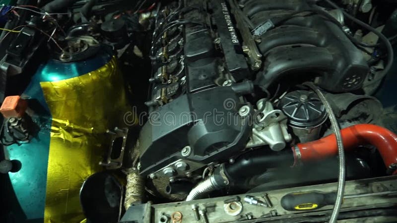 A Mechanic Builds and Installs a Cold Air Intake System on a Drift Car ...