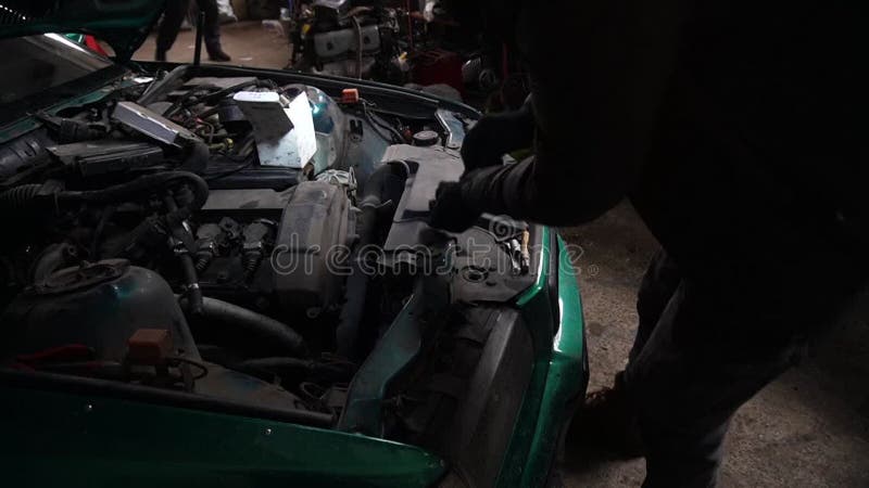 A Mechanic Builds and Installs a Cold Air Intake System on a Drift Car ...