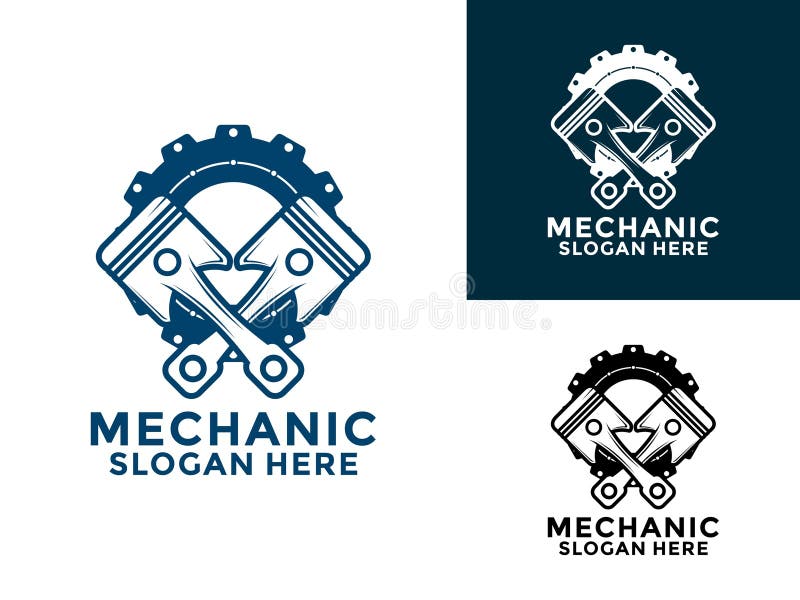Mechanic Logo Design, Services, Engineering ,repair, Maintenance Work Logo Vector Template Stock ...