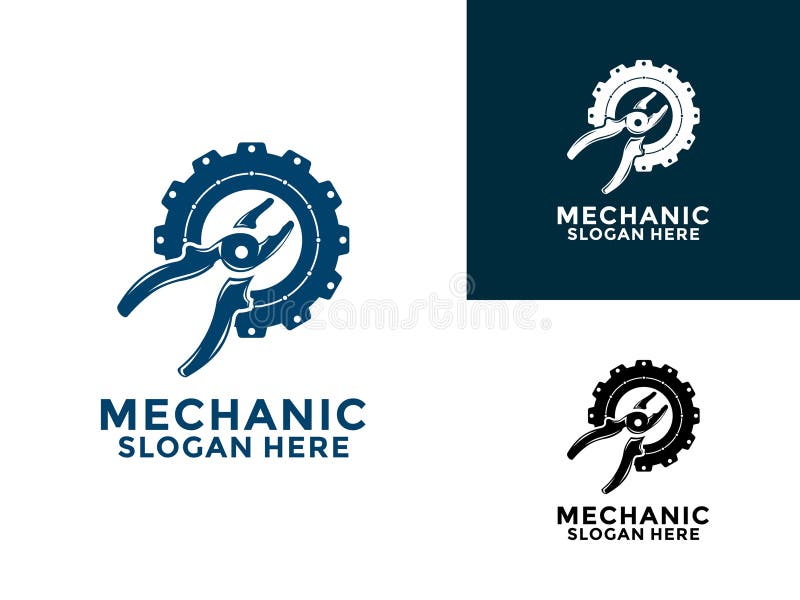 Mechanic Logo Design, Services, Engineering ,repair, Maintenance Work Logo Vector Template Stock ...