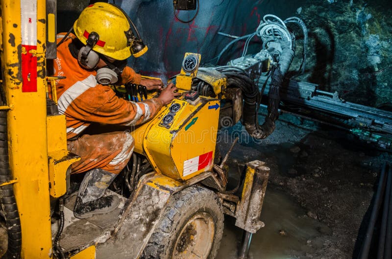 Machinist stock image. Image of safety, miner, professional - 109422211