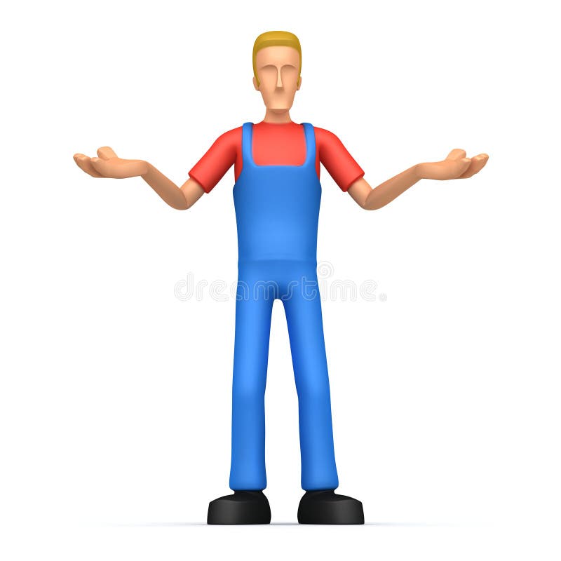 Angry mechanic stock illustration. Illustration of humor - 13148944