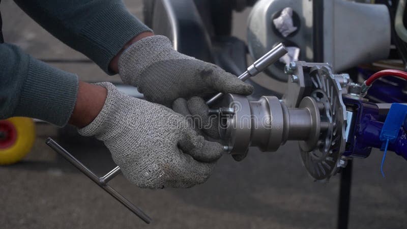 Changing a Wheel on a Racing Car Stock Footage - Video of wheel, sport ...