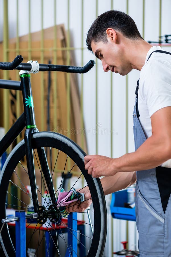 Car Mechanic Repairing Auto of Woman Customer Stock Photo - Image of ...