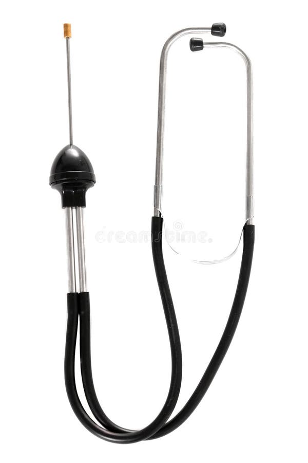 Mechanicâ€™s stethoscope stock image. Image of engine - 318100983