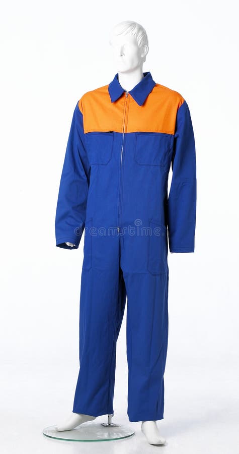 Mechanic s uniform stock photo. Image of overalls, blue - 8125468