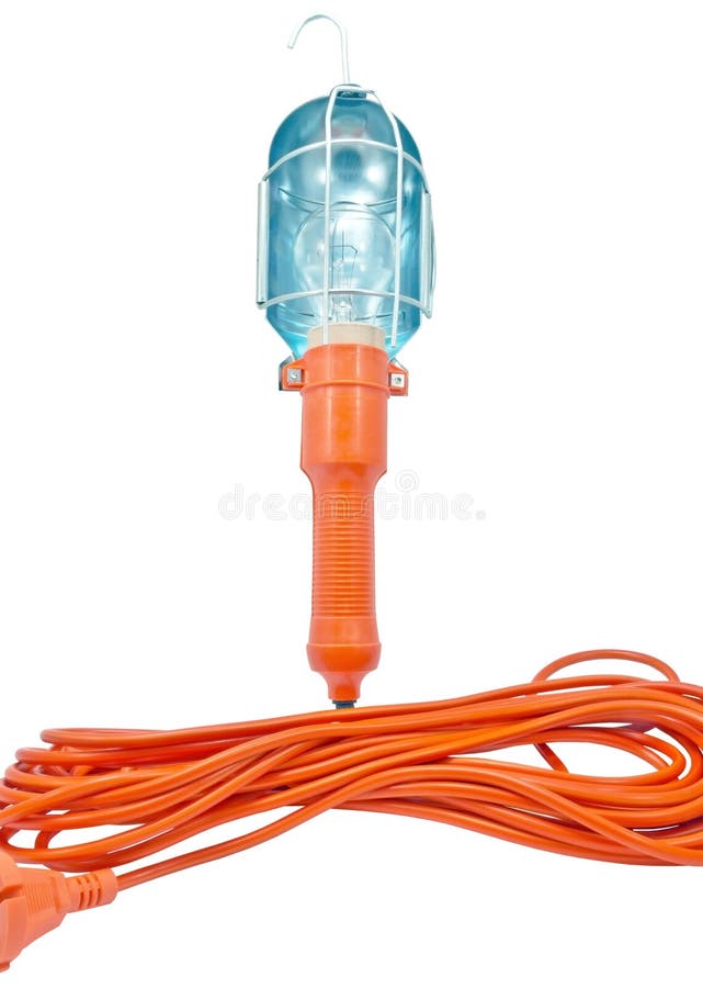 Mechanic s work lamp stock photo. Image of mechanic, construction ...