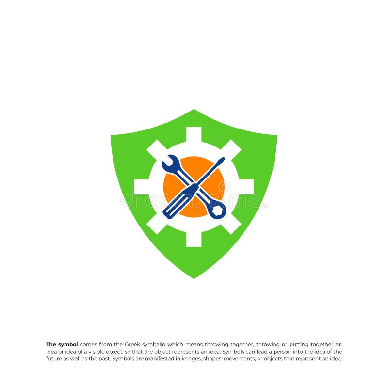 Mechanic Shield Logo Vector. Shield Mechanic Logo Design Concept ...