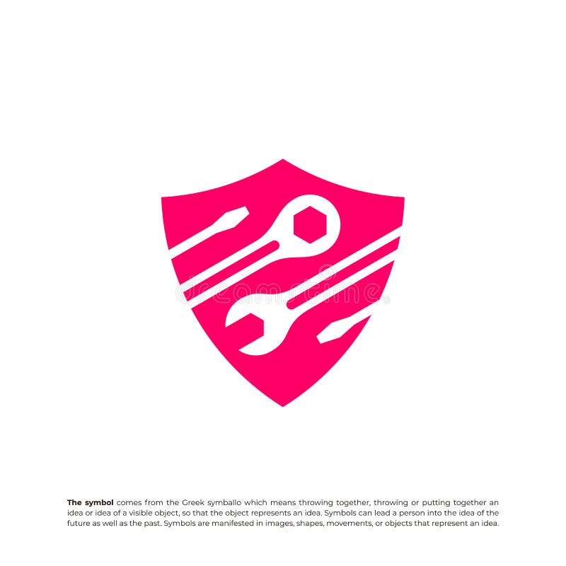Mechanic Shield Logo Vector. Shield Mechanic Logo Design Concept ...