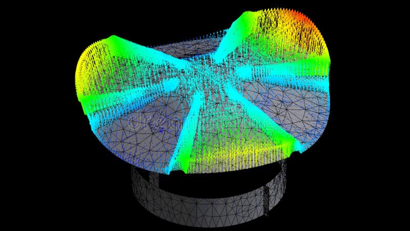 Mechanic Simulation Engineering - Displacement Analysis of Chimney Hood ...