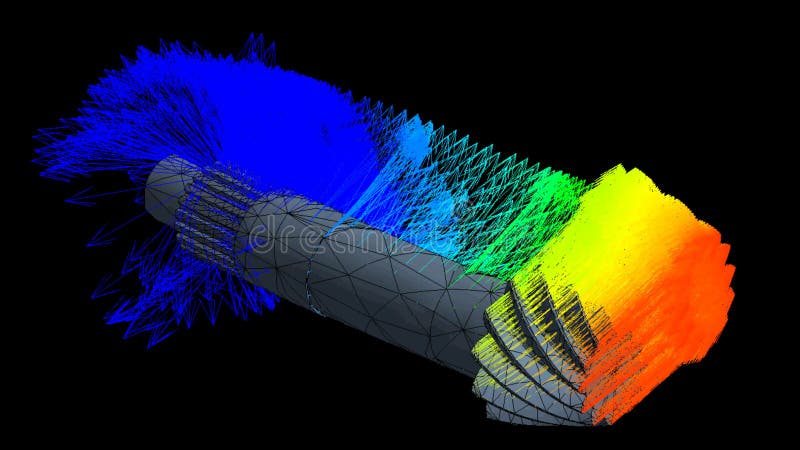Mechanic Simulation Engineering - Displacement Analysis of Drill Under ...