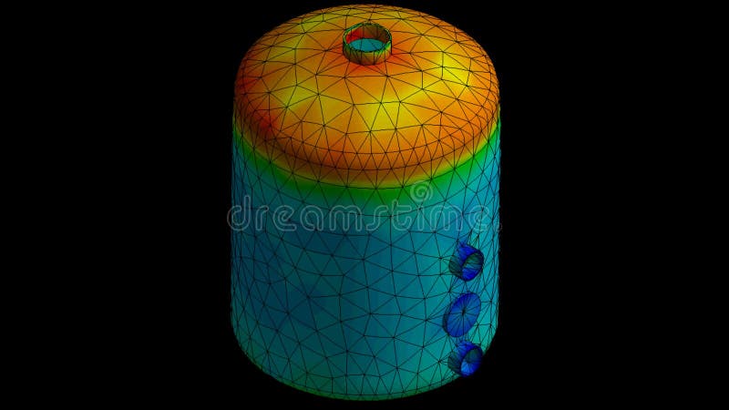 Mechanic Simulation Engineering - Displacement Analysis of Industrial ...