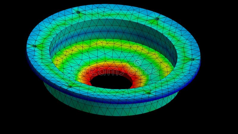 Mechanic Simulation Engineering - Displacement Analysis of Inertia ...
