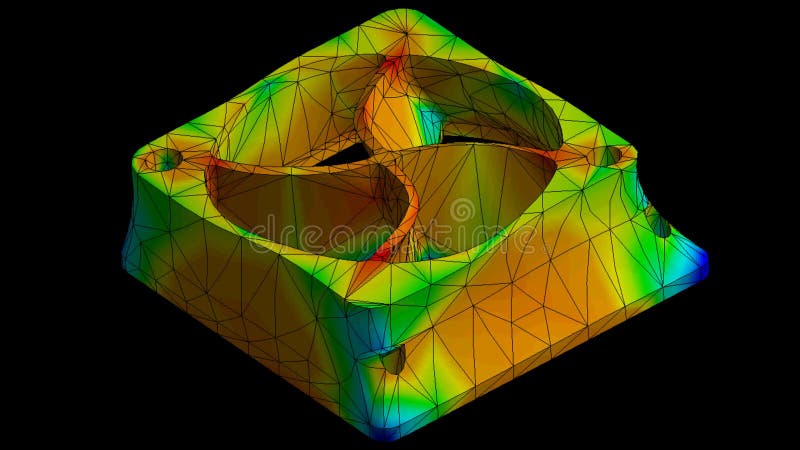 Mechanic Simulation Engineering - Displacement Analysis of Mechanical ...