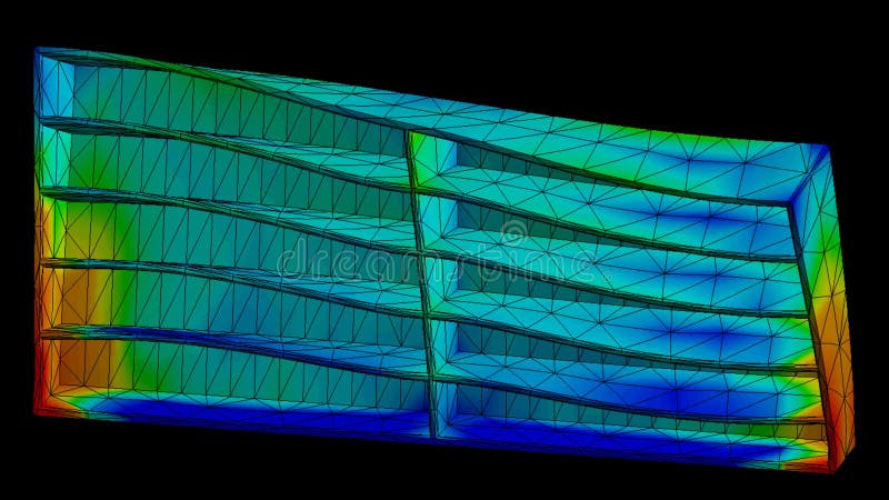 Mechanic Simulation Engineering - Displacement Analysis of Metal Box ...