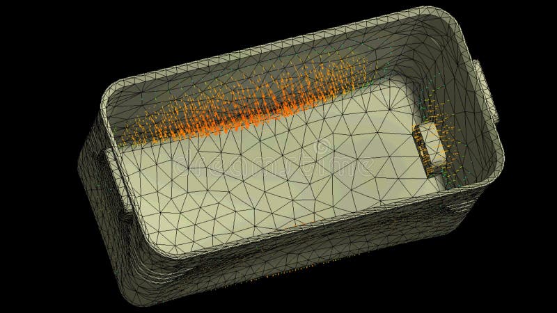 Mechanic Simulation Engineering - Displacement Analysis of Metal Box ...