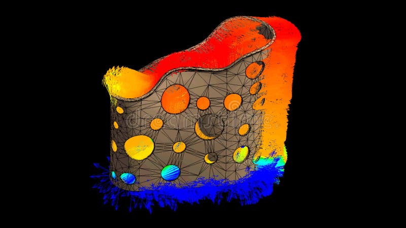 Mechanic Simulation Engineering - Displacement Analysis of Porous Pen ...
