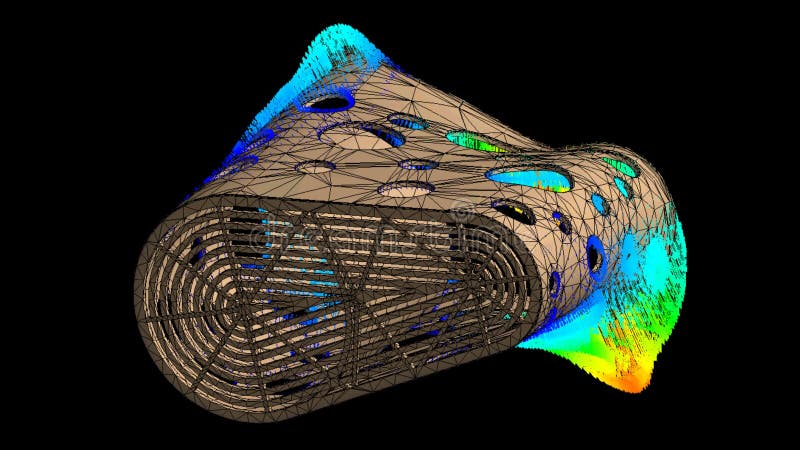 Mechanic Simulation Engineering - Displacement Analysis of Porous Pen ...