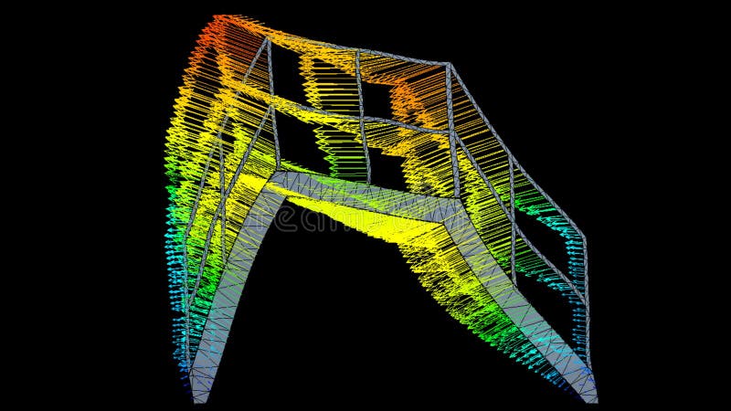 Mechanic Simulation Engineering - Displacement Analysis of Portable Ladder Under Force and ...