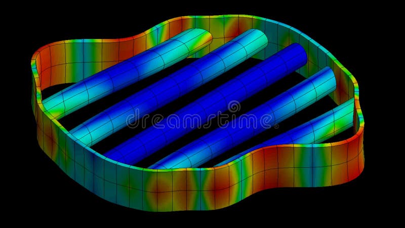 Mechanic Simulation Engineering - Displacement Analysis of Rod Filter ...