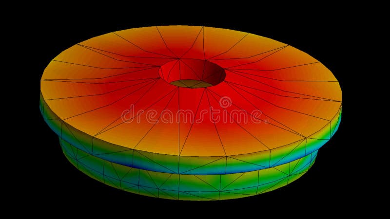 Mechanic Simulation Engineering - Displacement Analysis of Round Cap ...