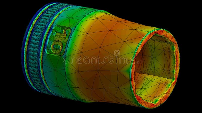 Mechanic Simulation Engineering - Displacement Analysis of Socket ...