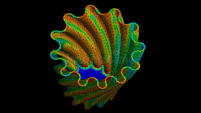 Mechanic Simulation Engineering - Displacement Analysis of Spiral Fruit ...