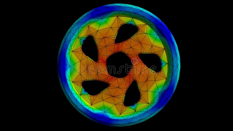 Mechanic Simulation Engineering - Displacement Analysis of Tire Under ...