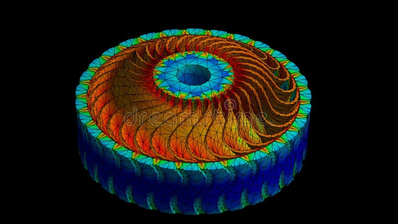 Mechanic Simulation Engineering - Displacement Analysis of Tire Wheel ...