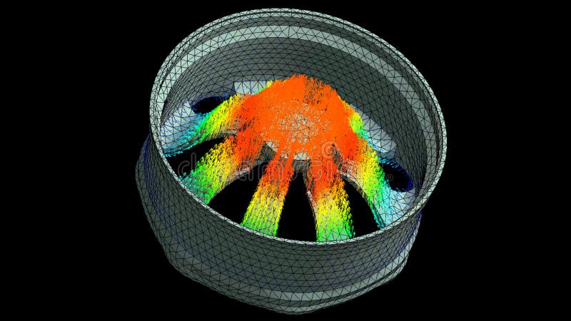 Mechanic Simulation Engineering - Displacement Analysis of Tire Wheel ...