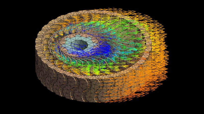 Mechanic Simulation Engineering - Displacement Analysis of Tire Wheel ...