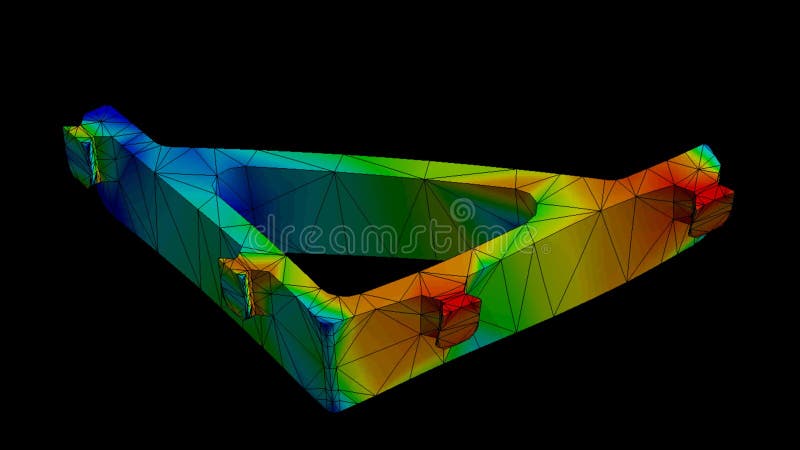 Mechanic Simulation Engineering - Displacement Analysis of Triangular ...