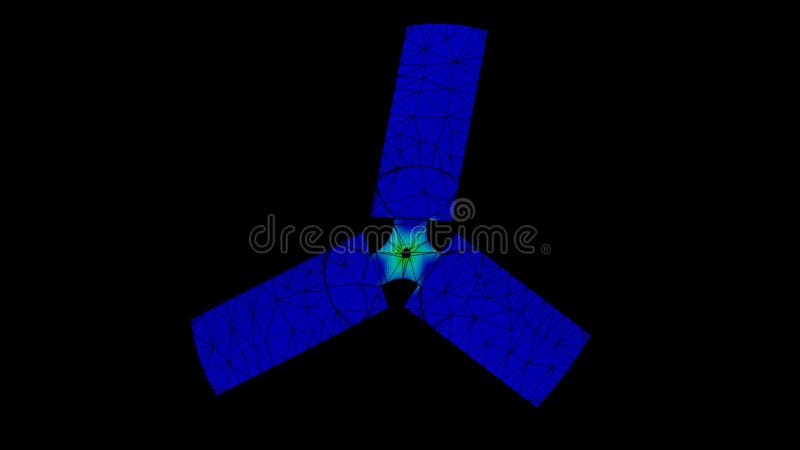 Mechanic Simulation Stress and Breakpoint Analysis of Fan Blade Stock ...