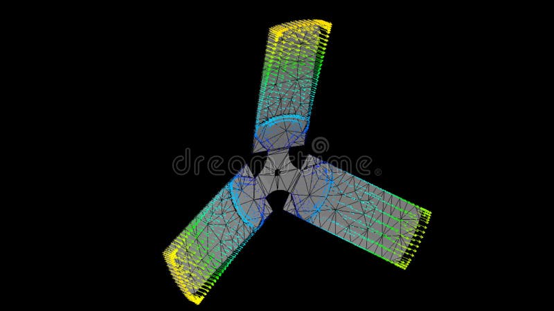 Mechanic Simulation Stress and Breakpoint Analysis of Fan Blade Stock ...