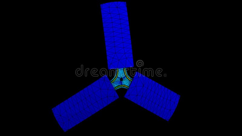 Mechanic Simulation Stress and Breakpoint Analysis of Fan Blade Stock ...