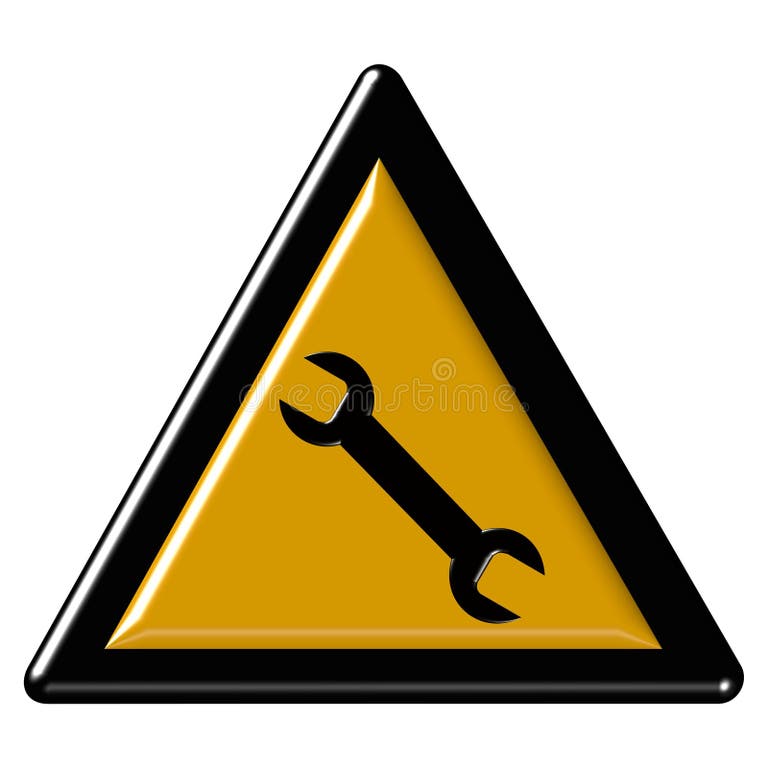 Mechanic web button stock illustration. Illustration of sign - 7978065